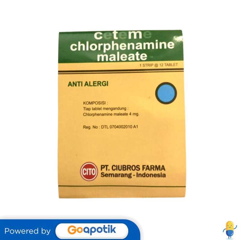 Jual Ceteme 4 Mg Strip 12 Tablet Di Seller Apotek Mitra Farma Garut ...
