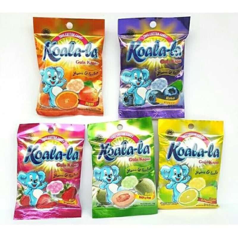 Promo Permen Koala-La - Permen Gula Kapas - Isi 10pcs Diskon 25% di ...