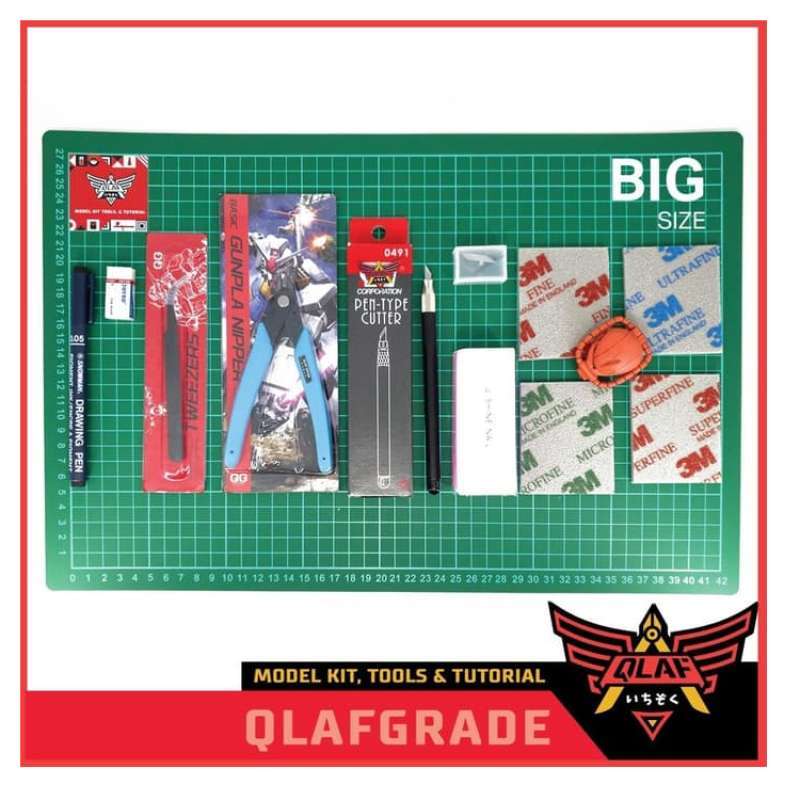 Jual PAKET ALAT RAKIT GUNDAM + TOOL + ALL IN ONE - A3 + LARGE di Seller ...
