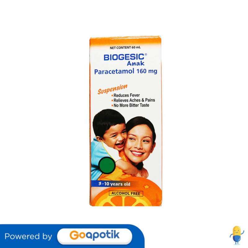 Jual Biogesic Anak Sirup 60 Ml Di Seller Apotek Sumber Wuni - Kalirejo ...