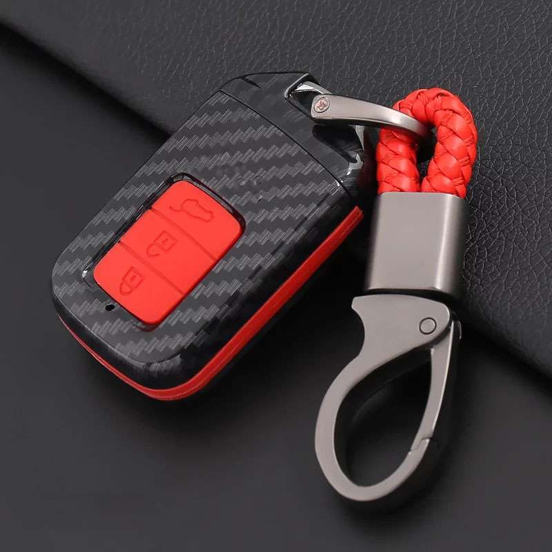 Jual Cover Key Carbon Casing Keyless SmartKey Kunci Mobil Honda Jazz ...