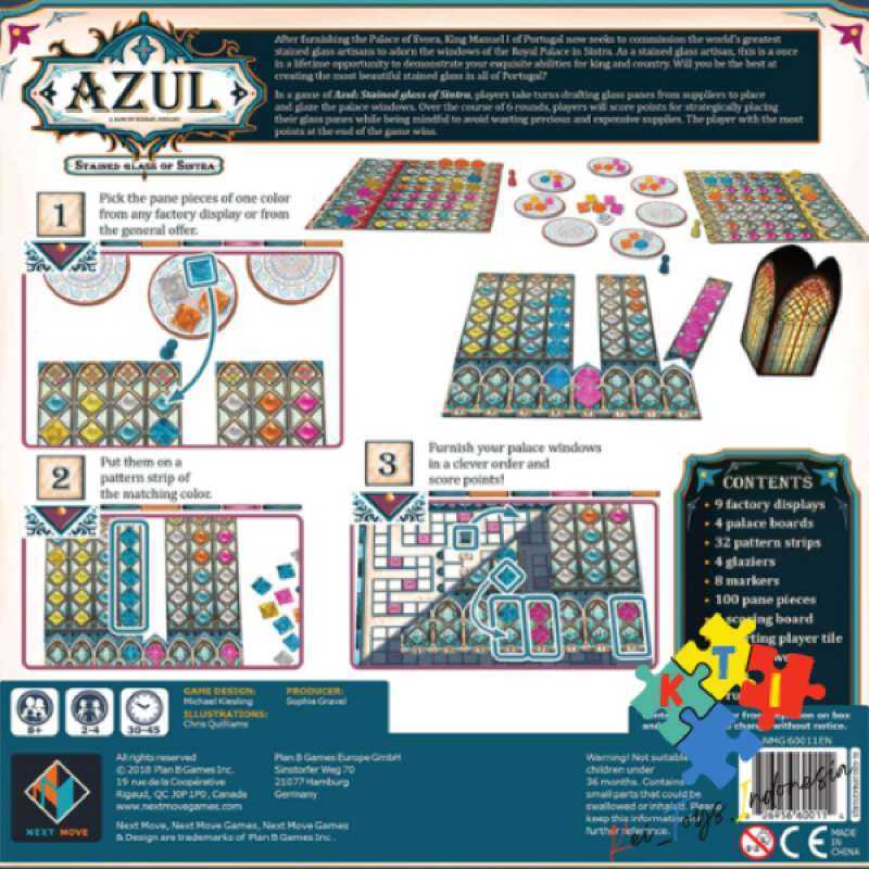 Jual Azul Stained Glass Of Sintra Board Game ( Original ) Di Seller Kei ...