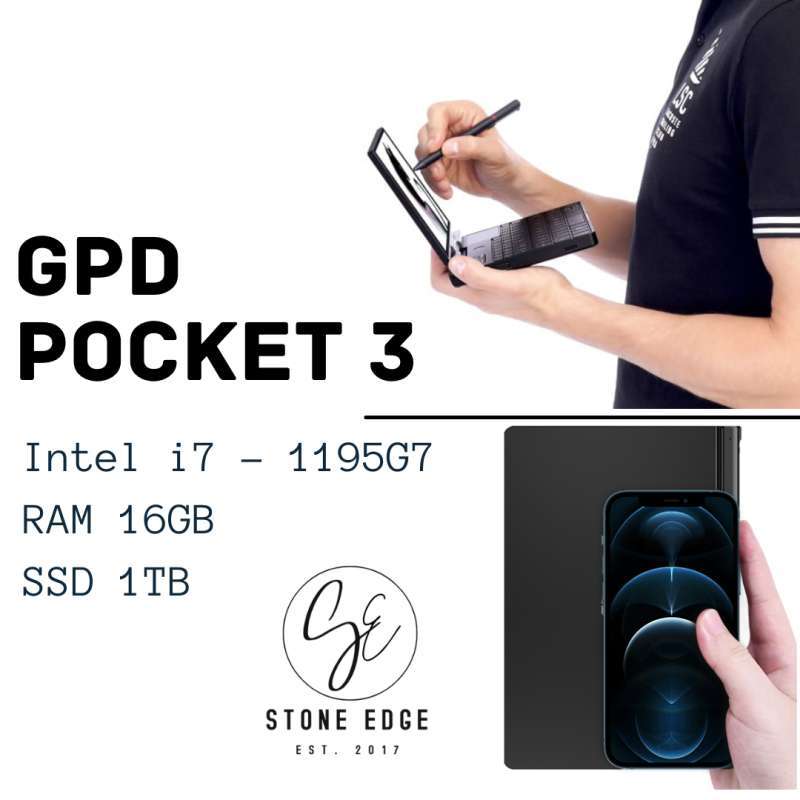 Jual Gpd Pocket 3 Laptop Mini Processor Core Intel I7-1195g7 Ram 16gb ...