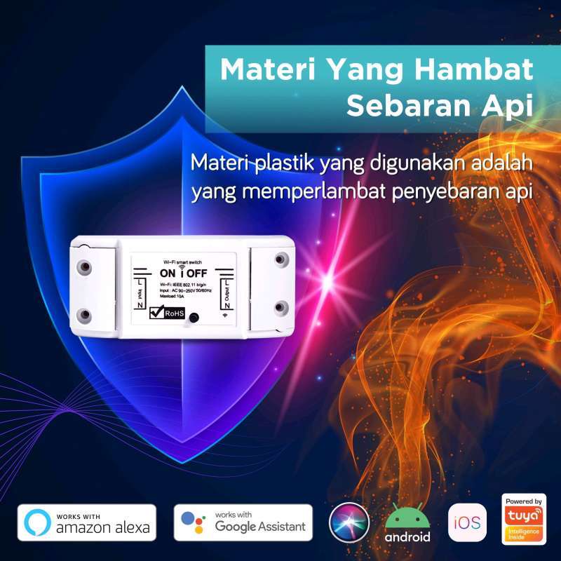 Jual Bardi Smart Breaker Saklar On/of Switch Wireless Lot Home ...