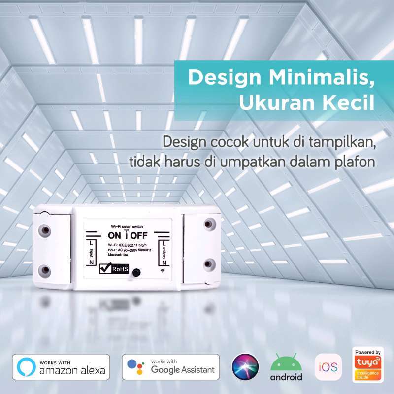 Jual Bardi Smart Breaker Saklar On/of Switch Wireless Lot Home ...