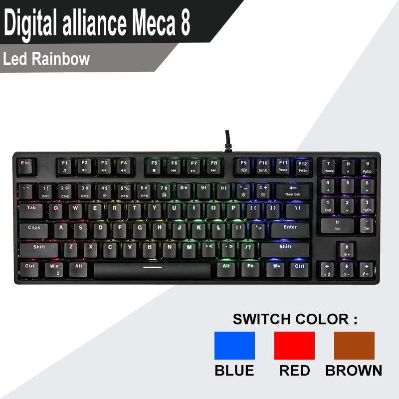 Jual Digital Alliance Meca 8 TKL with Numeric kyboard Gaming Mechanical ...