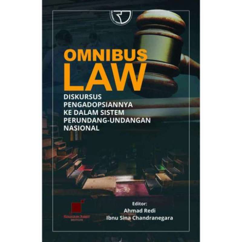 Jual Buku OMNIBUS LAW Diskursus Pengadopsiannya ke dalam Sistem ...