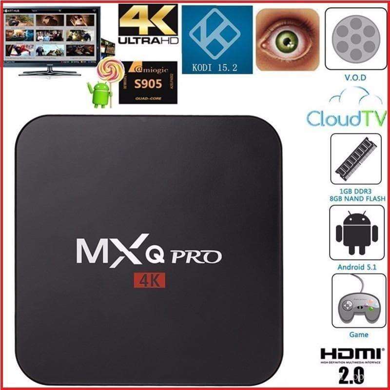 Jual Android Tv Box Mxq Pro 4k Smart Tv Box Hdmi 2.0 Support Hd Di ...