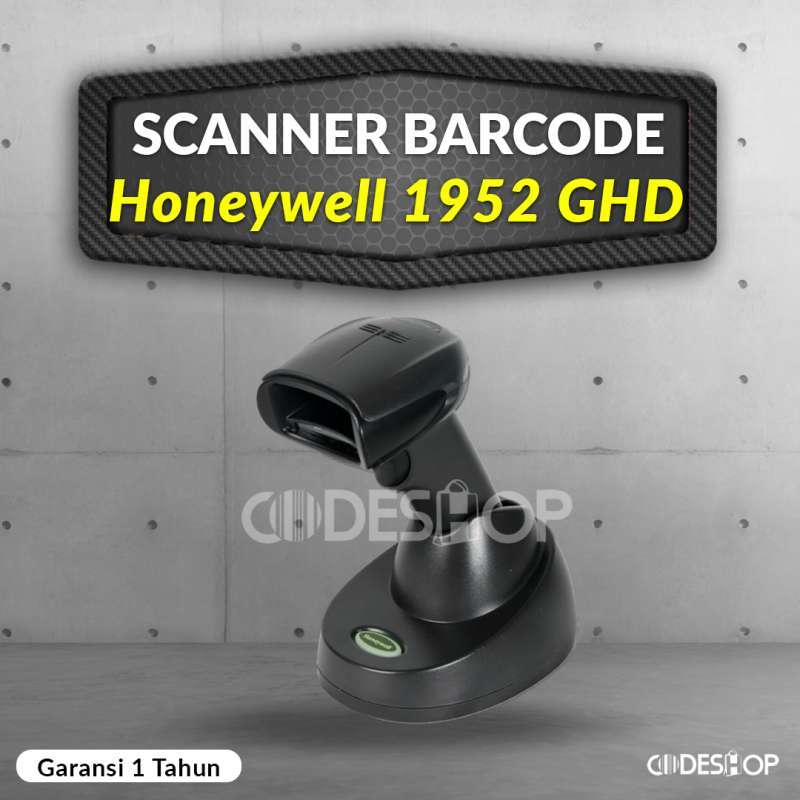 Jual Honeywell Scanner Barcode 1952 Ghd Cordless 2d Imager Wireless Usb ...