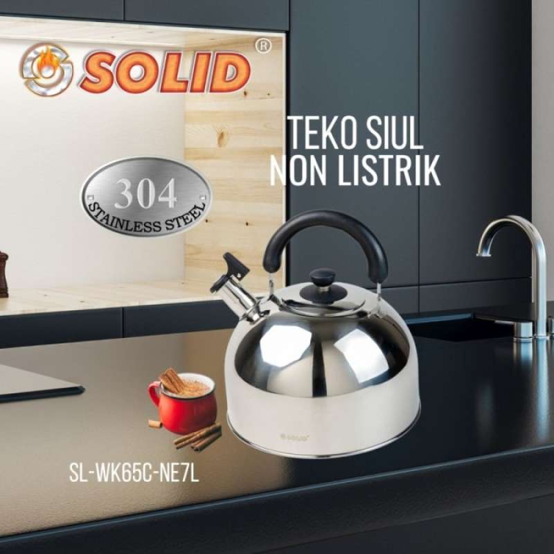 Promo Teko / Ceret / Ketel / Kettle Siul Non Elektrik Solid Stainless ...