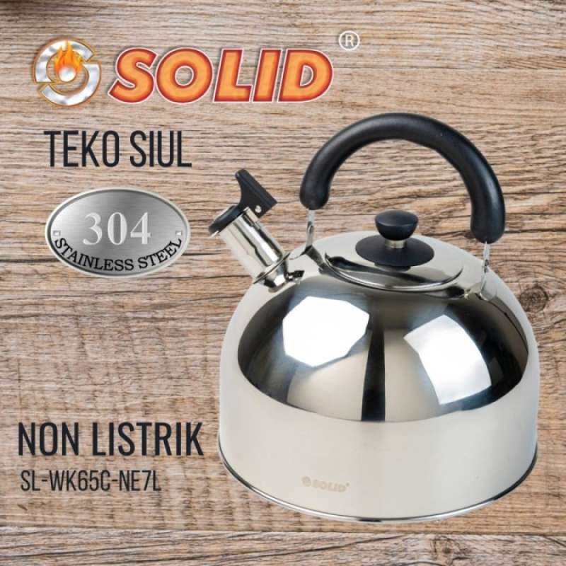 Promo Teko / Ceret / Ketel / Kettle Siul Non Elektrik Solid Stainless ...