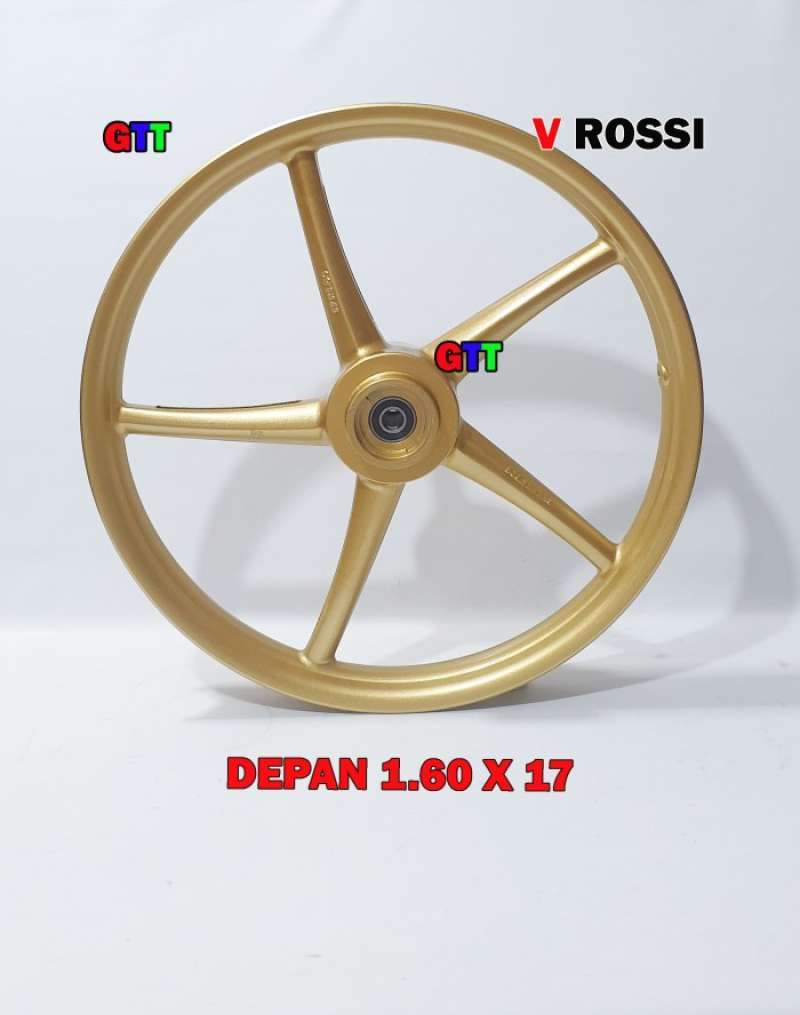 Jual Velg Racing V.rossi Yamaha Rx King Gold Matte Ring 17 Di Seller ...