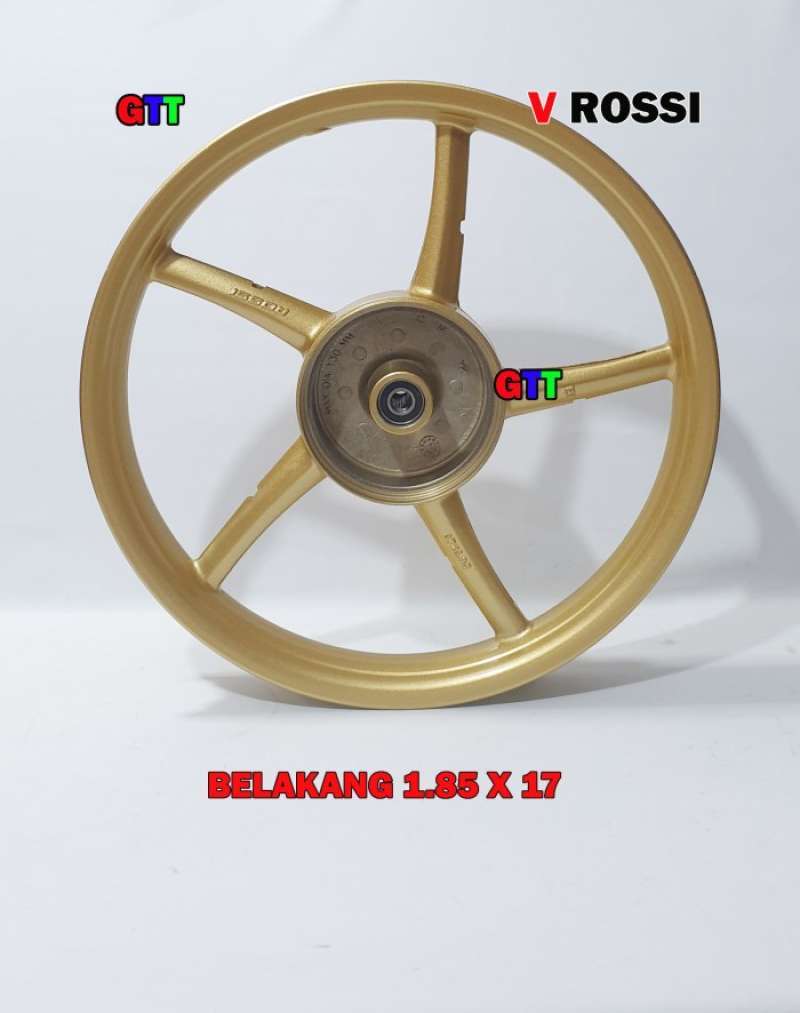 Jual Velg Racing V.rossi Yamaha Rx King Gold Matte Ring 17 Di Seller ...