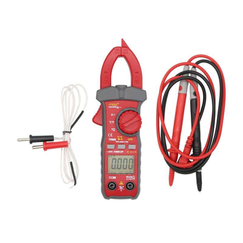 Jual UA220D Digital Clamp Meter Multimeter Handheld AC/DC Voltmeter ...