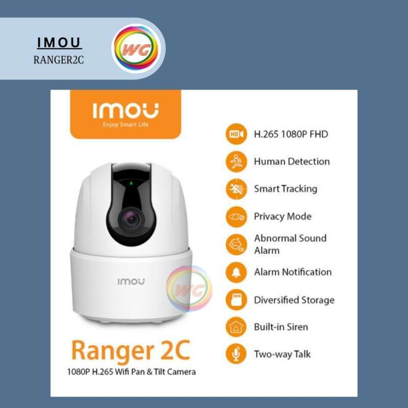 Jual Dahua IMOU Ranger 2C Smart WiFi CCTV IP Camera HD 1080P PAN & TILT ...