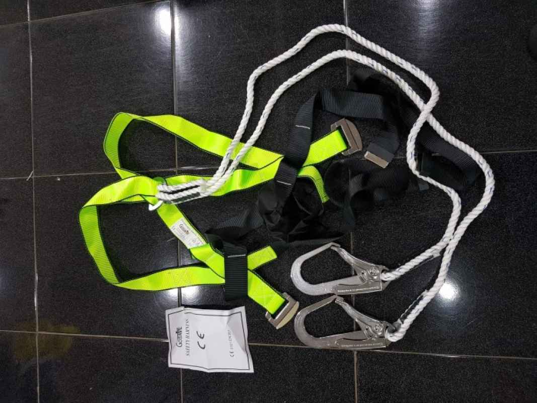 Jual Full Body Harness Safety Belt Double Hook Go Save di Seller DMC ...
