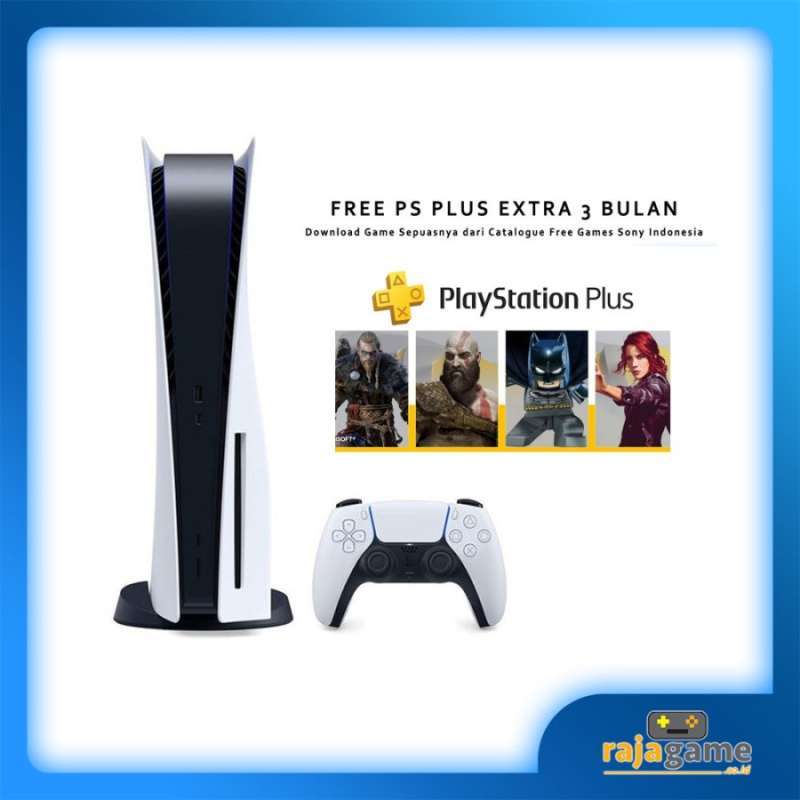 Jual PS5 Console Disc Bundle God of War Ragnarok Garansi Sony Indonesia + PS Plus Extra di ...