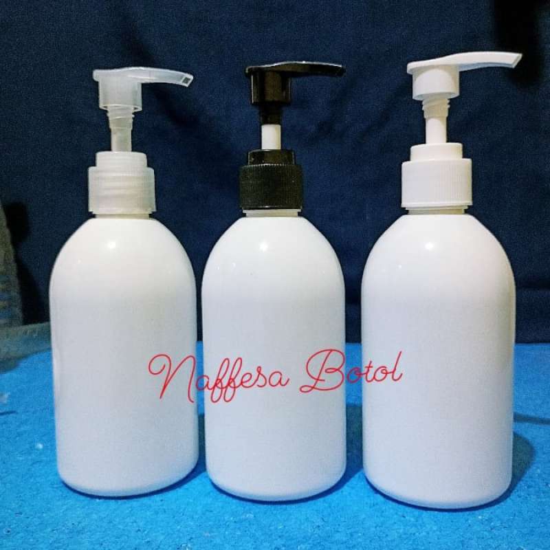 Promo Botol Pump 250 ML Putih / Botol 250ml Putih Tutup Pump Lotion ...