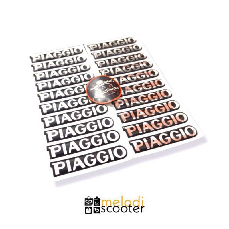 Promo Sticker Piaggio Zip Original Bukan Custom Diskon 23% di Seller ...