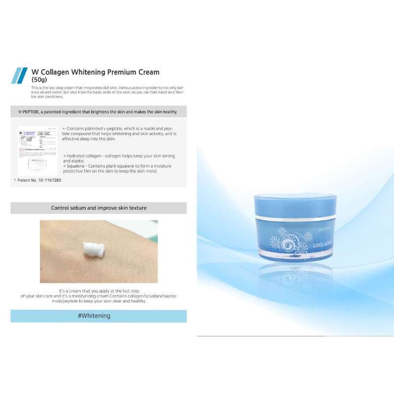 Promo Enough W Collagen Premium Cream (50gr) Diskon 54% Di Seller ...