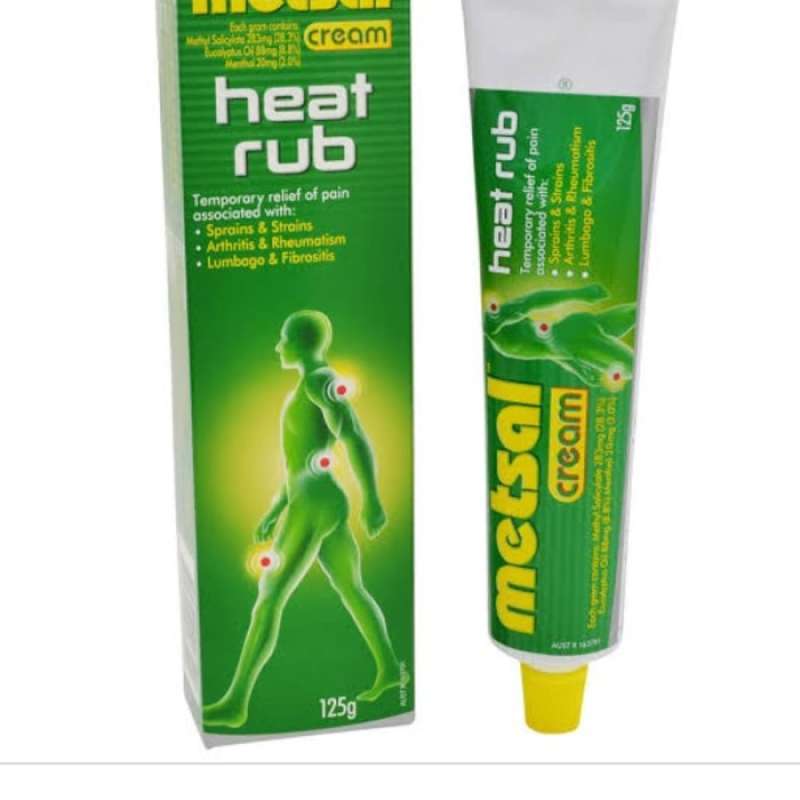 Promo Metsal Heat Rub Aussie Cream 125 gram Diskon 23% di Seller Medika ...