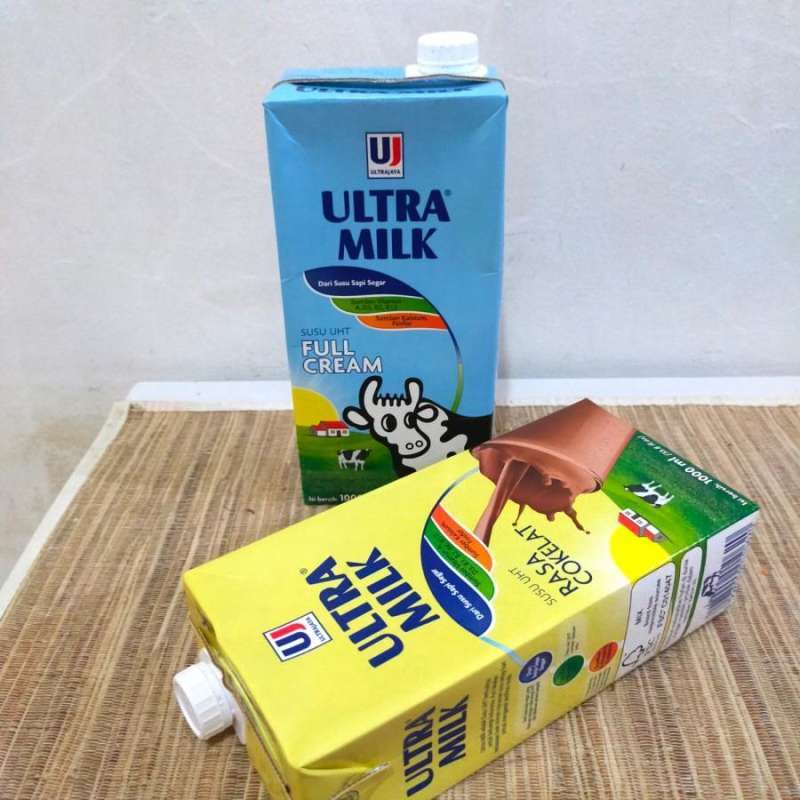 Jual Susu Ultra 2x 1000ml Duo Susu Uht Ultra Milk Full Cream Dan ...