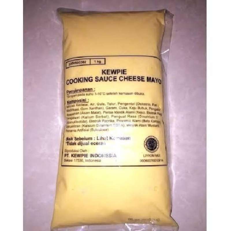 Jual Kewpie Cooking Sauce Cheese Mayo 1 kg di Seller PUTRA SADEWATA ...
