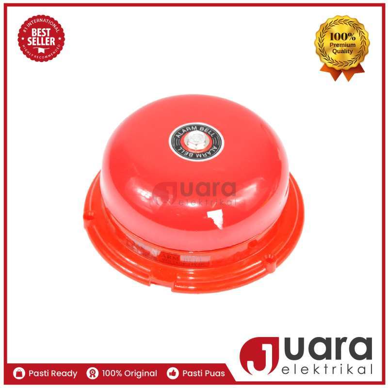 Jual Alarm Round Bell 4 Inch 24V DC Bell Kring Sekolah Pabrik di Seller ...