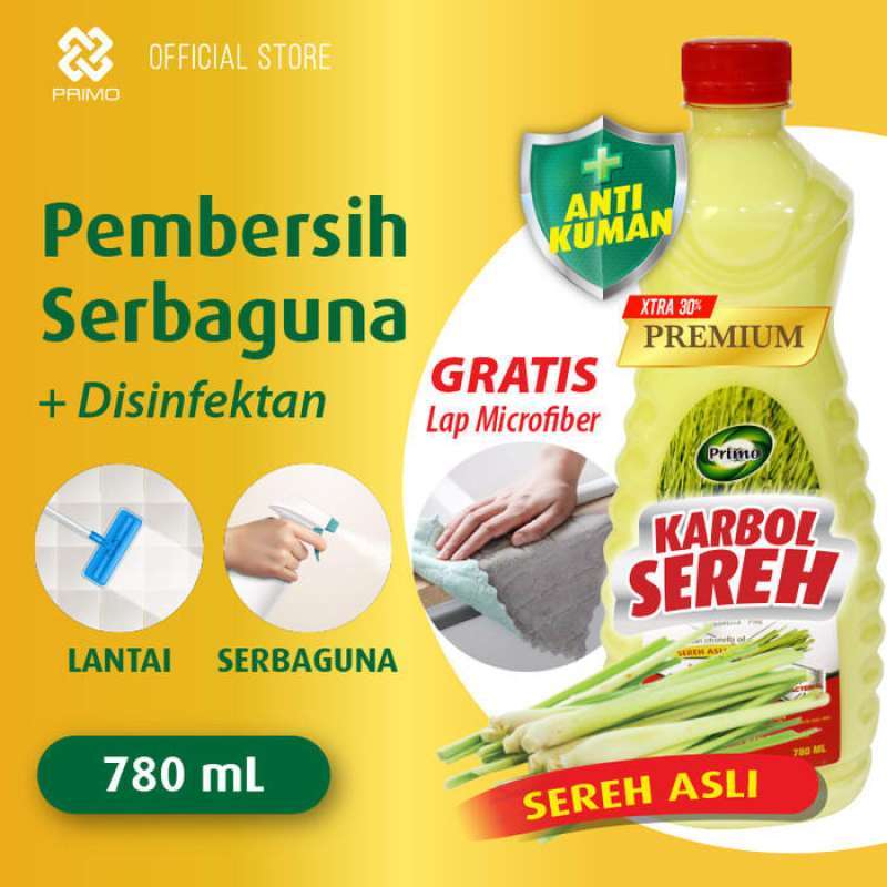 Promo Premium Primo Karbol Sereh 780 ML Citronella PREMIUM Terbatas Diskon 13% di Seller ...