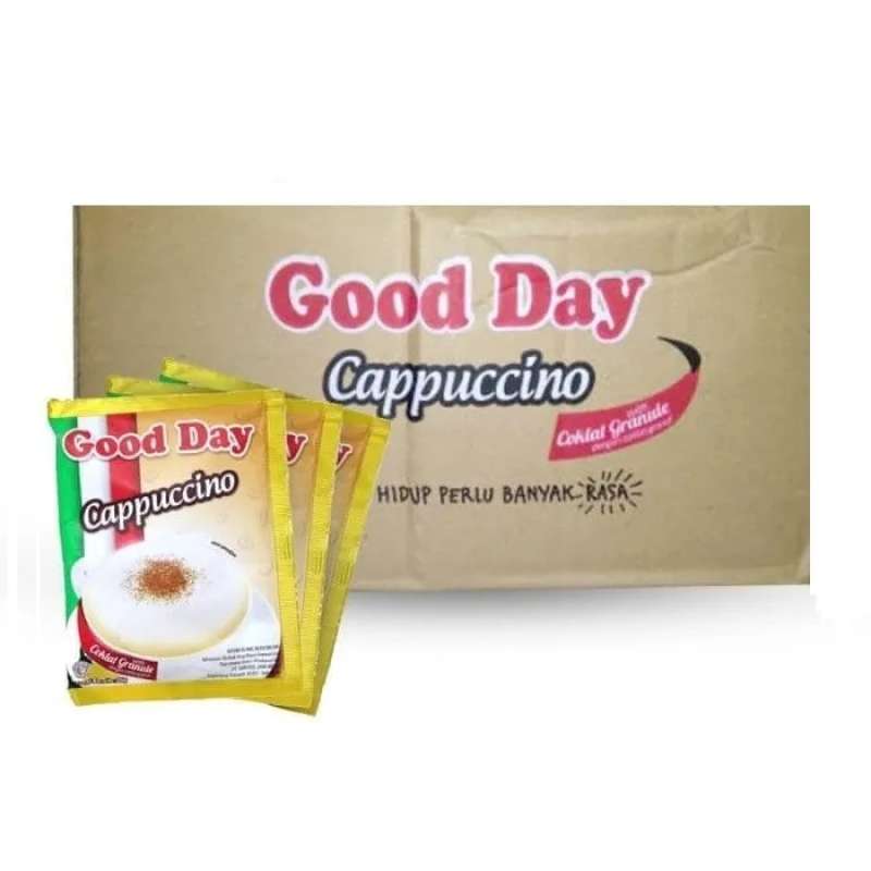 Promo Good Day Cappuccino Kopi Instan [25 G/ 120 Sachet/ Karton] Diskon ...