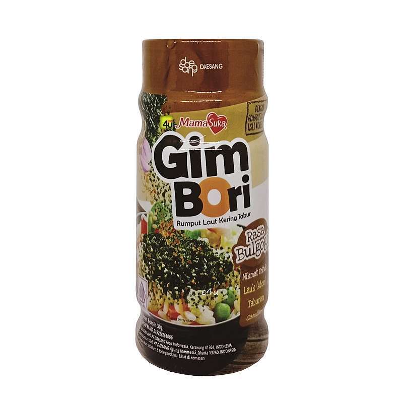 Jual Mamasuka Gim Bori - Bumbu Nori Tabur - 30 Gr Botol Di Seller ...