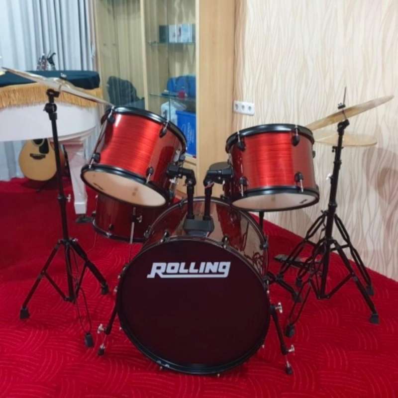 Jual Drum Set Rolling Jb-1016/drum Rolling/drum Roling/drum Set Rolling ...