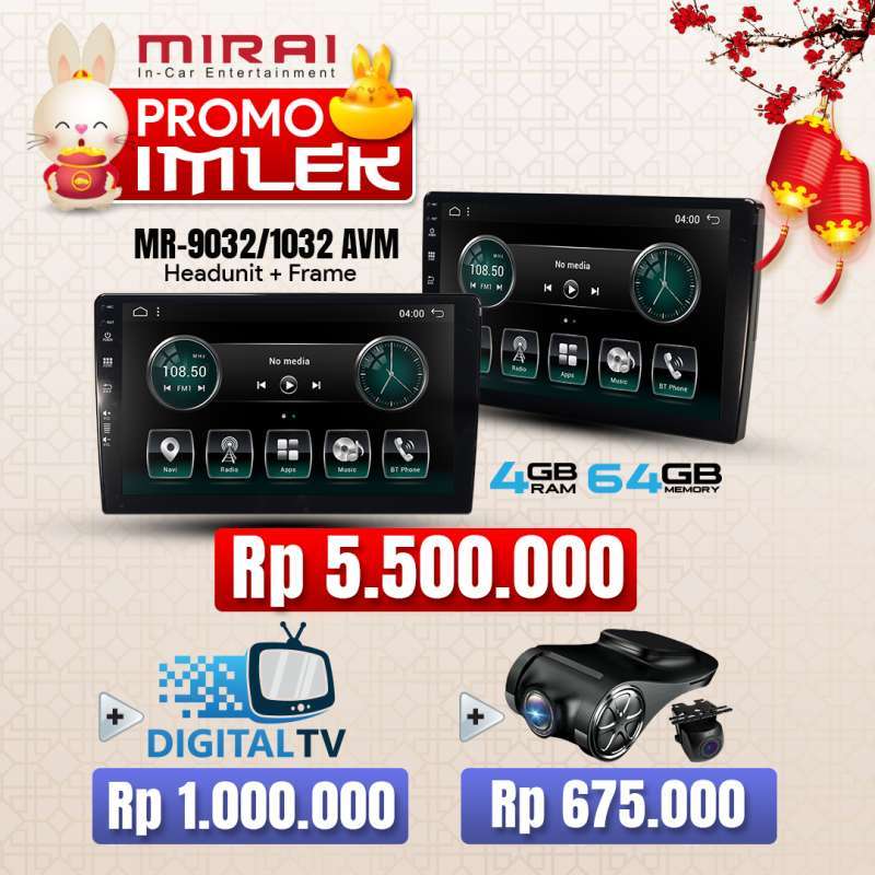 Jual Mirai Head Unit Android Avm Terbaru Dengan Harga Termurah Di 2024 | Blibli