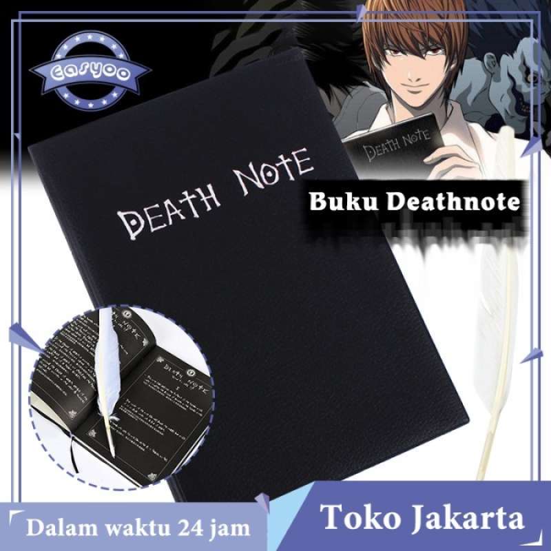 Jual Free Ongkir Br459 Death Note Book Can Dengan Casing Dan Pe Bu Dan ...
