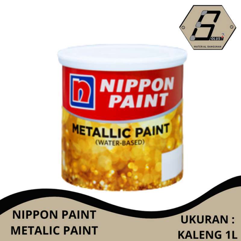 Promo CAT BESI NIPPON METALIC PAINT WATER BASE DEEP GOLD - NP 08 G ...