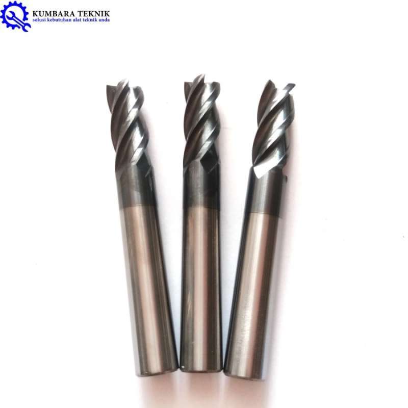Jual Endmill Carbide | End Mill |mata Bor Endmill 10 X 25 X 75mm 4f ...