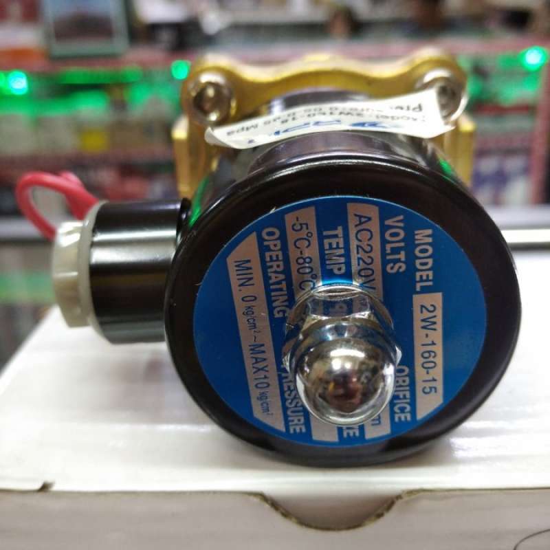 Promo SELENOID VALVE RPM TYPE 2W-160-15 1/2 220V Diskon 33% di Seller ...