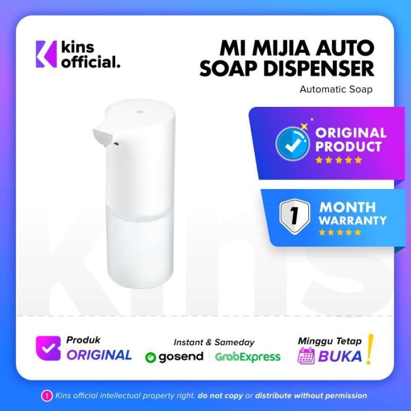 Jual Xiaomi Mijia Automatic Hand Soap Dispenser - Tempat Sabun Otomatis ...