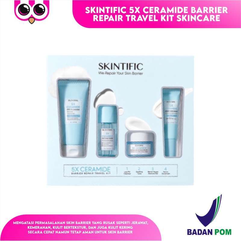 Jual SKINTIFIC STARTER KIT 5X CERAMIDE BARRIER REPAIR TRAVEL SIZE ...