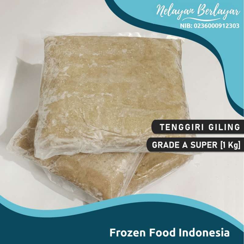 Jual Ikan Tenggiri Giling Grade A Gp [1 Kg] - Nelayan Berlayar Halal Di ...