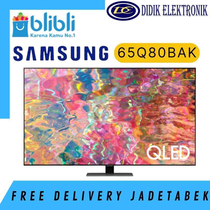 Jual Samsung Qled QA65Q80B 65 Inch 65Q80B UHD 4K Smart TV Dolby atmos ...