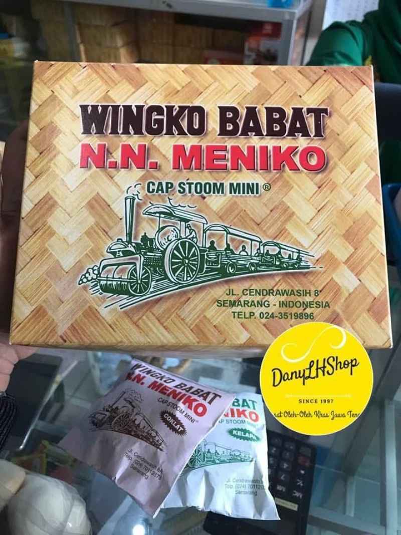 Jual Wingko Babat N.N. MENIKO Cap Stoom Mini 5 Rasa ISI 20 biji di ...
