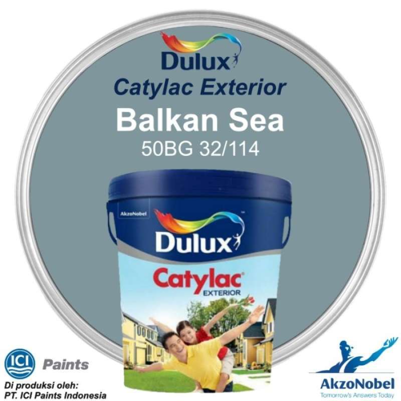 Jual CAT DULUX CATYLAC EXTERIOR 5 KG - BALKAN SEA 50BG 32/114 di Seller ...