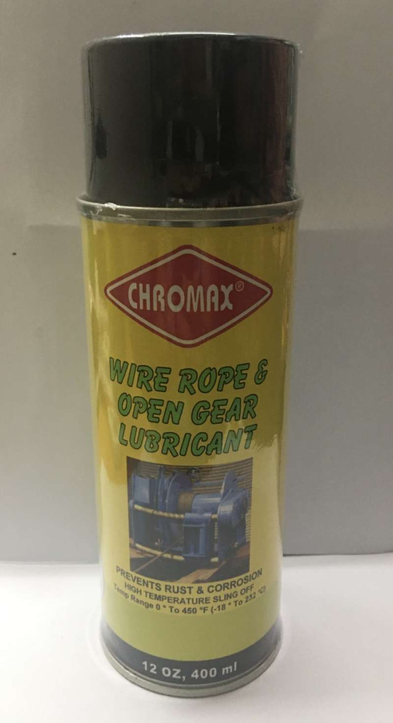 Jual Wire Rope Lubricant Spray/Pelumas Sling Chromax 400Ml - Multicolor ...
