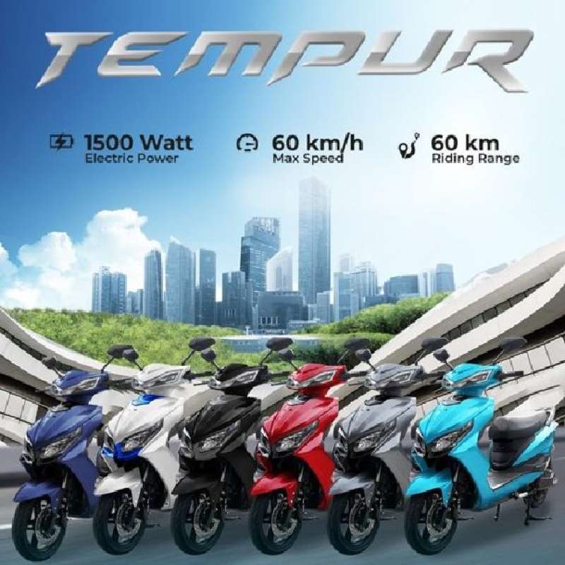 Jual Smoot Motor Listrik Tempur Facelift Bandung Di Seller Bintang ...