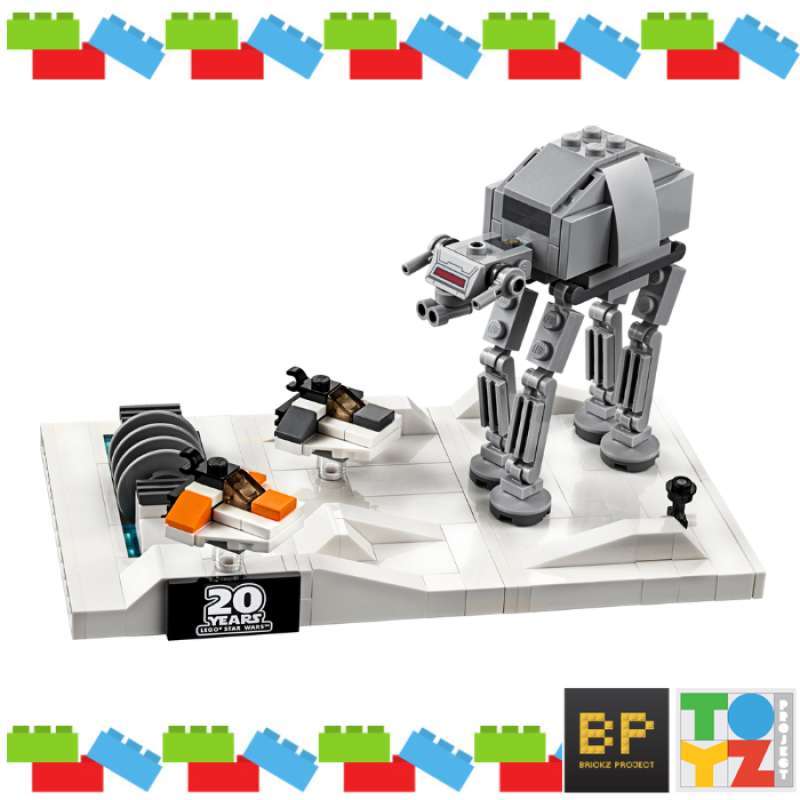 Jual Lego 40333 Star Wars Battle Of Hoth - 20th Anniversary Edition Di ...