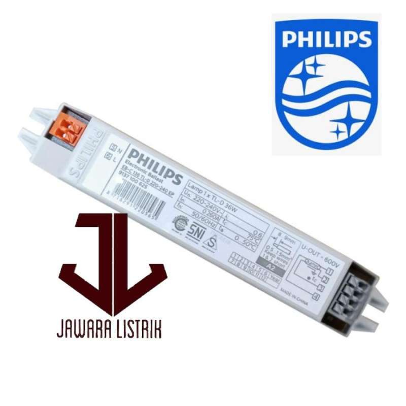 Jual Ballast Lampu Tl Philips Elektronik Eb-c 136 36w 36 W Watt Di ...