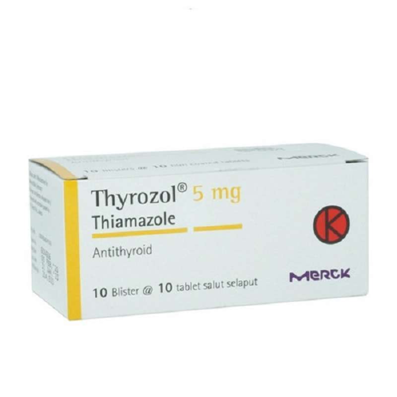 Jual THYROZOL 5 MG BOX 100 TABLET di Seller APOTEK MADANI FARMA ...