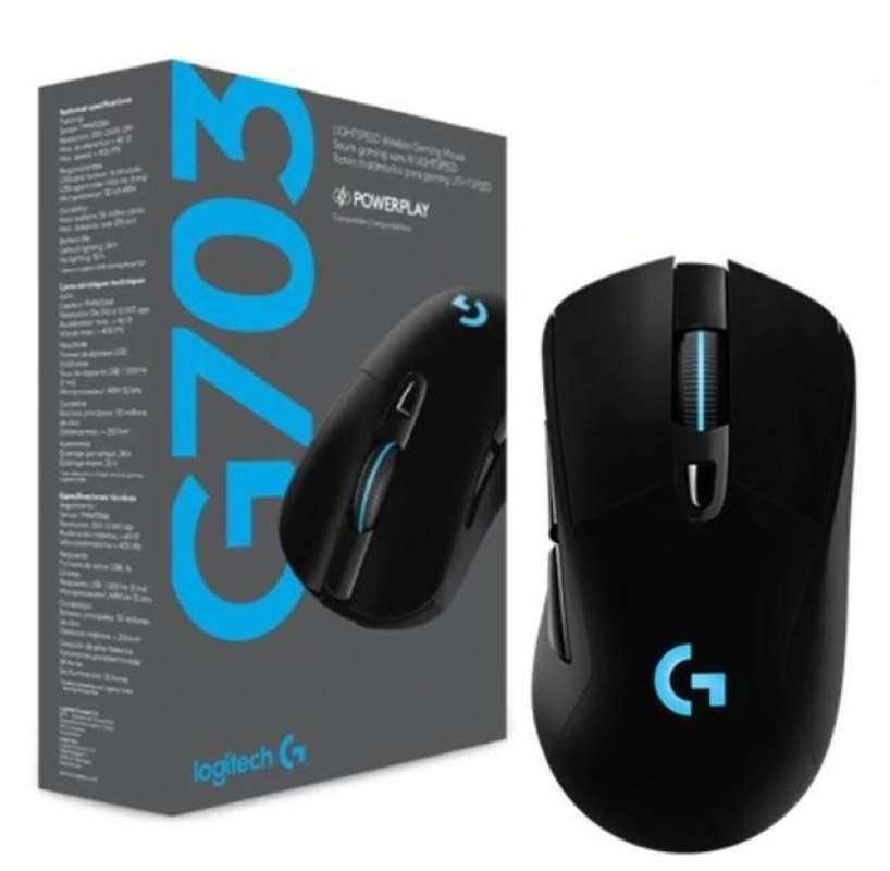 Jual Mouse Logitech G703 Lightspeed Wireless | Ergonomic Mouse Gaming ...