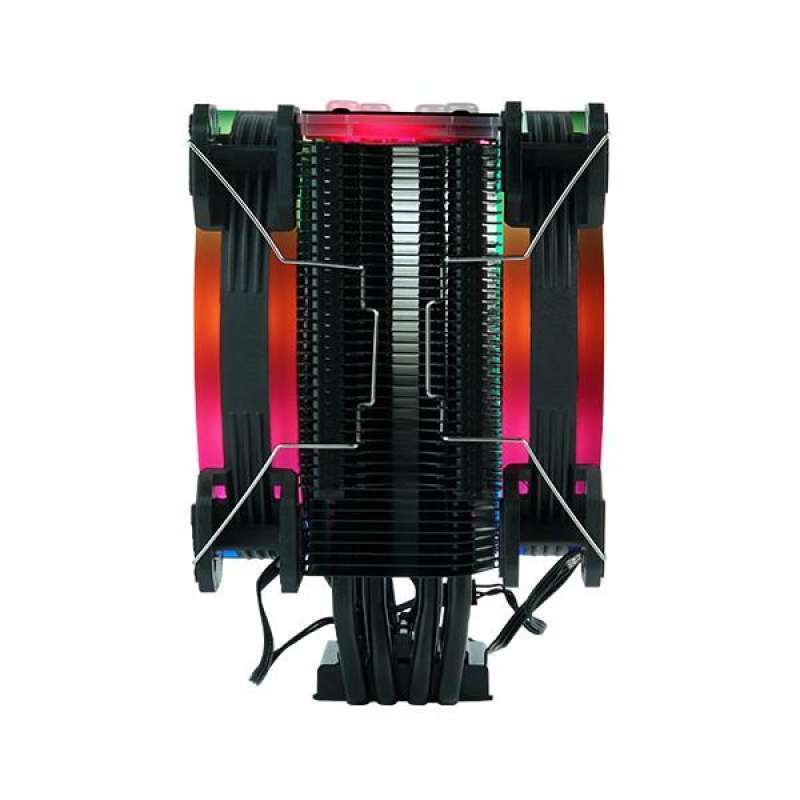 Jual Hsf Nyk Nemesis Dt100 Cooler Storm Rgb | 120mm Dual Fan Cpu Cooler ...